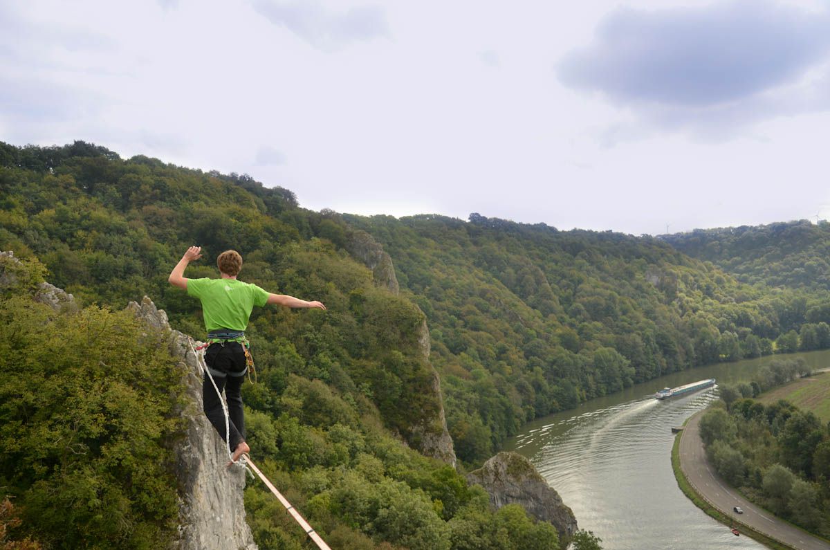 Récit : l'aventure des highlines à Freyr Récit : l'aventure des ...