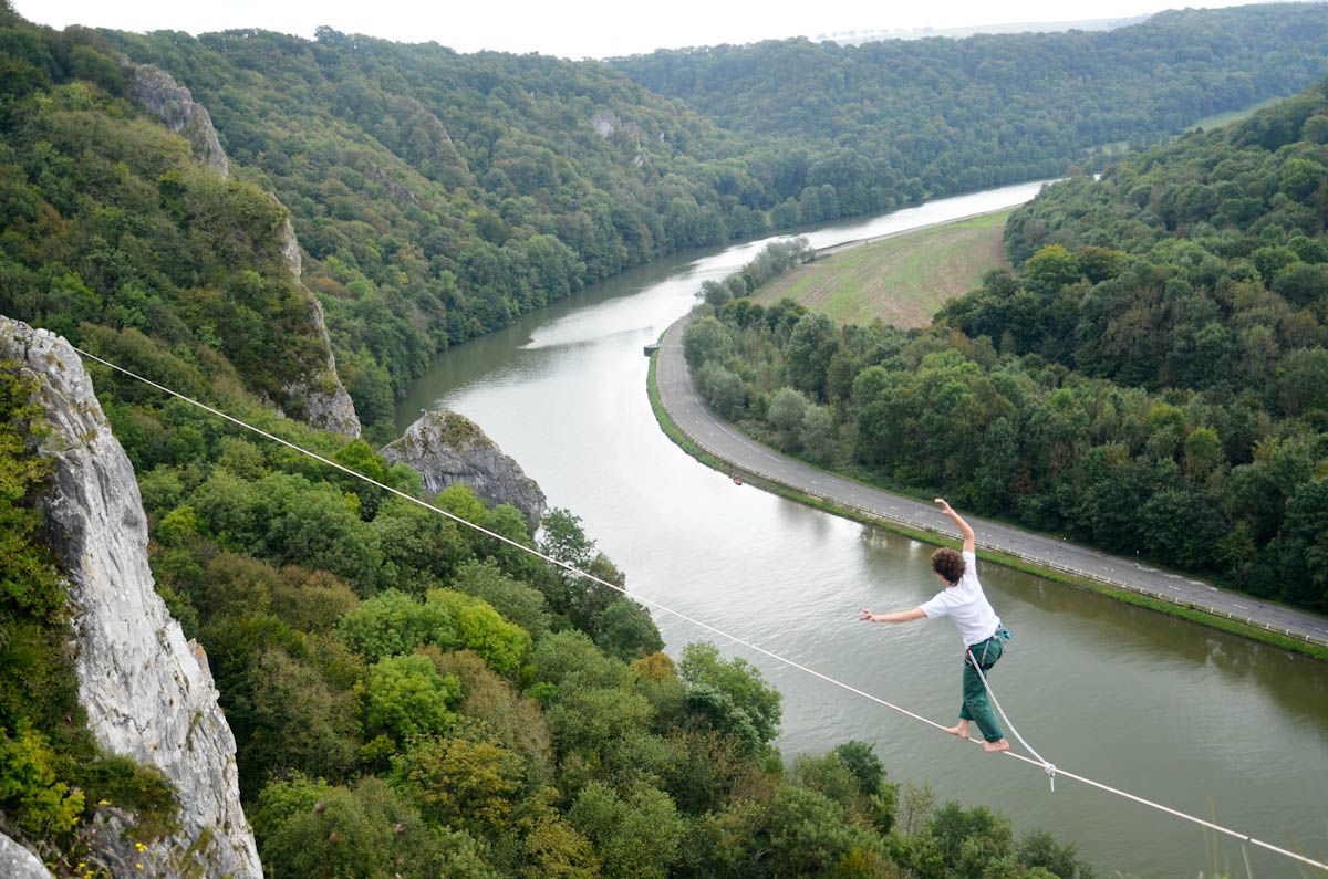 Récit : l'aventure des highlines à Freyr Récit : l'aventure des ...